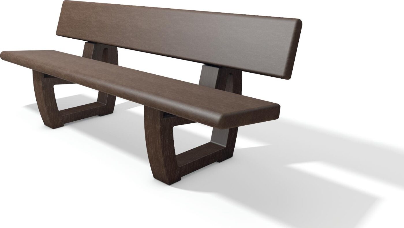 Bavaria Bench Recycled Plastic - Just Click Green Home